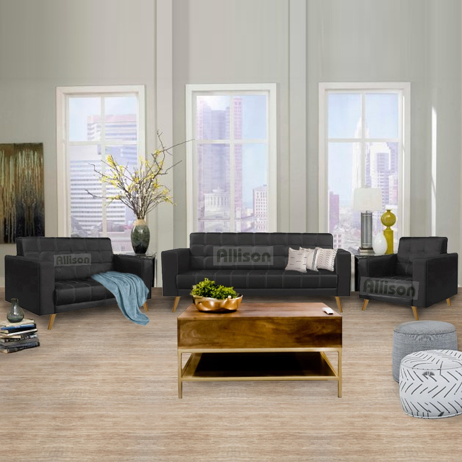 Jual Allison Sofa Minimalis 321 Seater atau Sofa Scandinavian | Renos