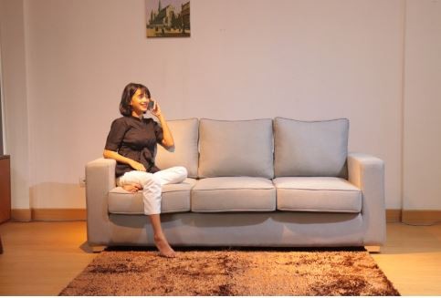 Jual Sofa Tora 3 Seater / Sofa Ruang Tamu / Sofa Minimalis | Renos