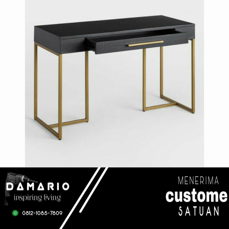 Jual Meja Console Minimalis / Meja Konsul Laci / Meja Console Minimalis ...