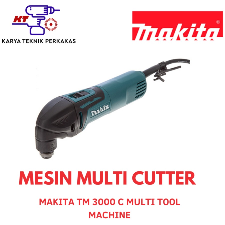 Jual Makita Multi Tool Machine l Mesin Multi Cutter Oskilasi TM 3000C ...