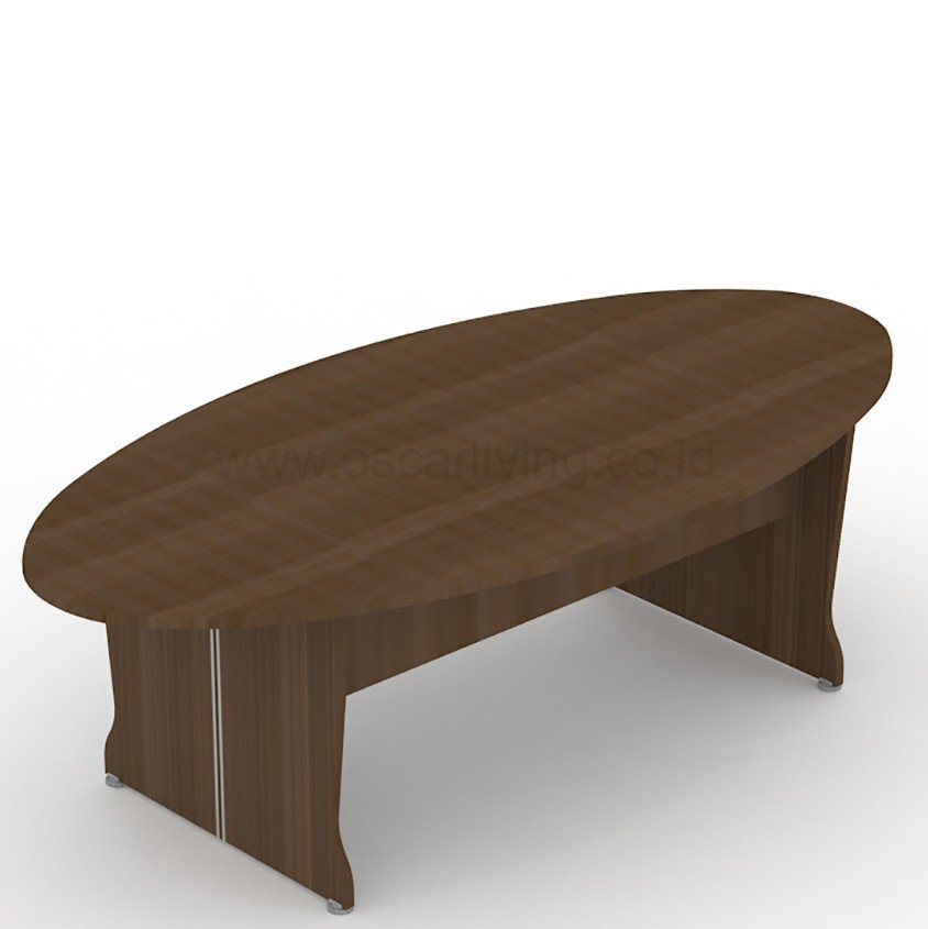 Jual Meja Meeting Elips Uno UCT8777 - Walnut | Renos