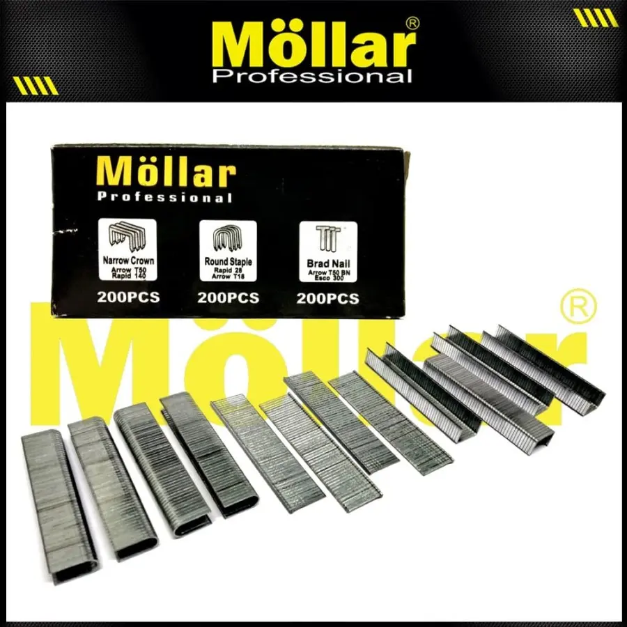 Jual MOLLAR Refill Staple Gun 3 in 1 Isi Ulang Staples Tembak 3 Way ...