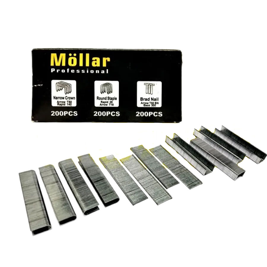 Jual MOLLAR Refill Staple Gun 3 in 1 Isi Ulang Staples Tembak 3 Way ...