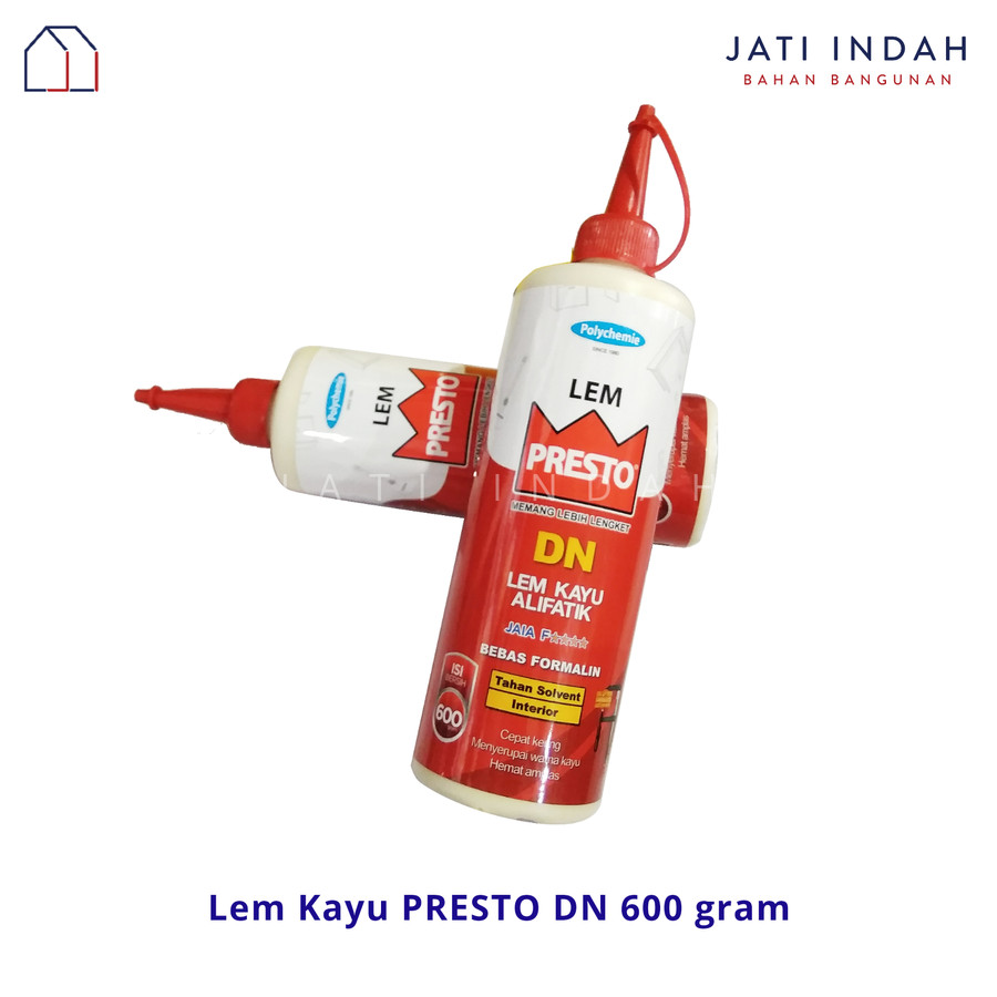 Lem Presto DN Lem Kayu Alifatik Botol 600gr