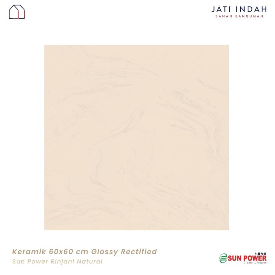Jual Keramik Lantai 60x60cm Cutting (Semi Granit) SUN POWER Rinjani ...