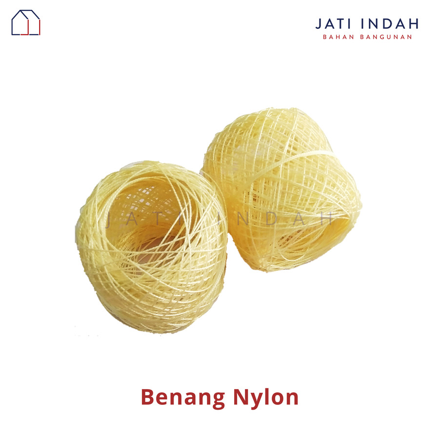 Jual Benang Nylon Putih Tukang Bangunan / Benang Nilon | Renos