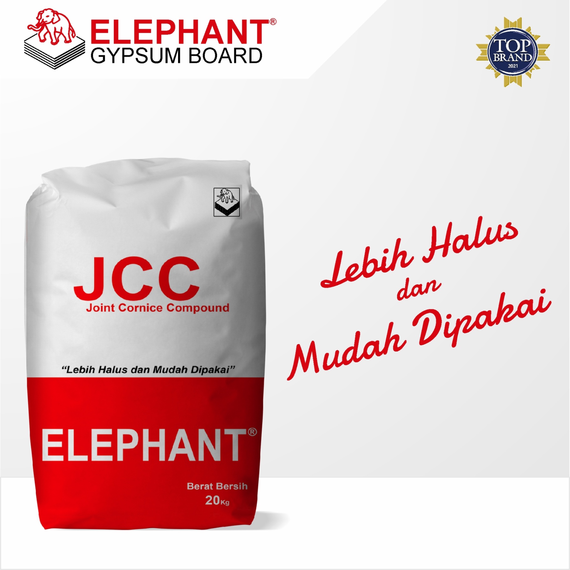 Jual ELEPHANT® JCC (Joint Cornice Compound) | Renos