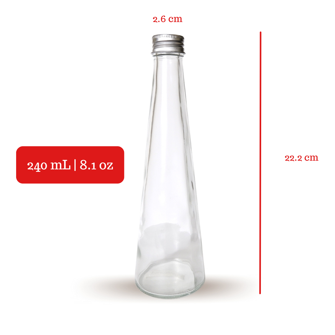 Jual FUJIE Glass Bottle | Botol Kaca Bening | Botol Kopi | Botol Jus ...