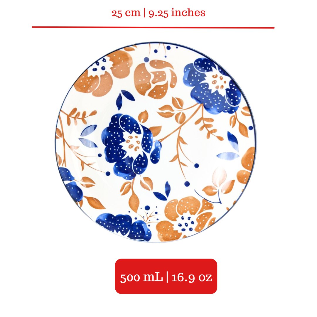 Jual BATHIK Ceramic Plate | Piring Porcelain | Piring Saji | Piring ...