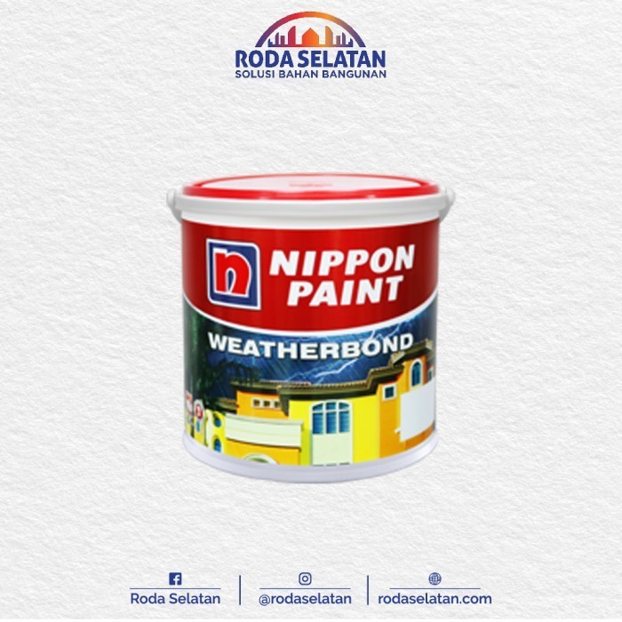 Jual NIPPON WEATHERBOND Dulux Weathershield Mirage 44012M 0,9 Liter | Renos