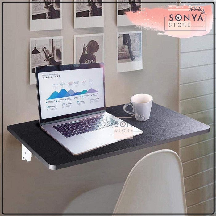 Jual Meja Siku Lipat Meja Belajar Kerja Braket Besi Dinding Ambalan ...