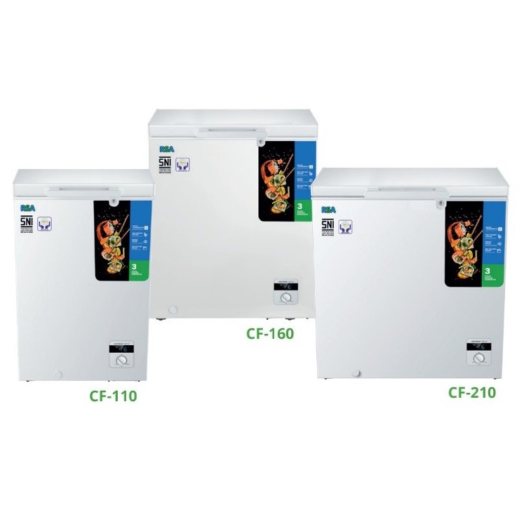 Jual RSA CF210 Chest Freezer 200 Liter - CF 210 | Renos