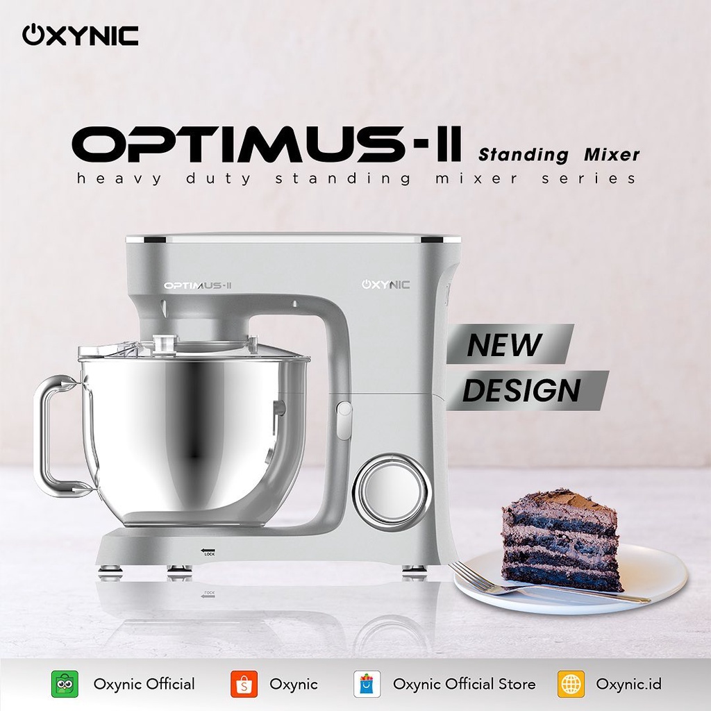 Jual Oxynic Standing Mixer Optimus II Heavy Duty Series - 7L | Renos