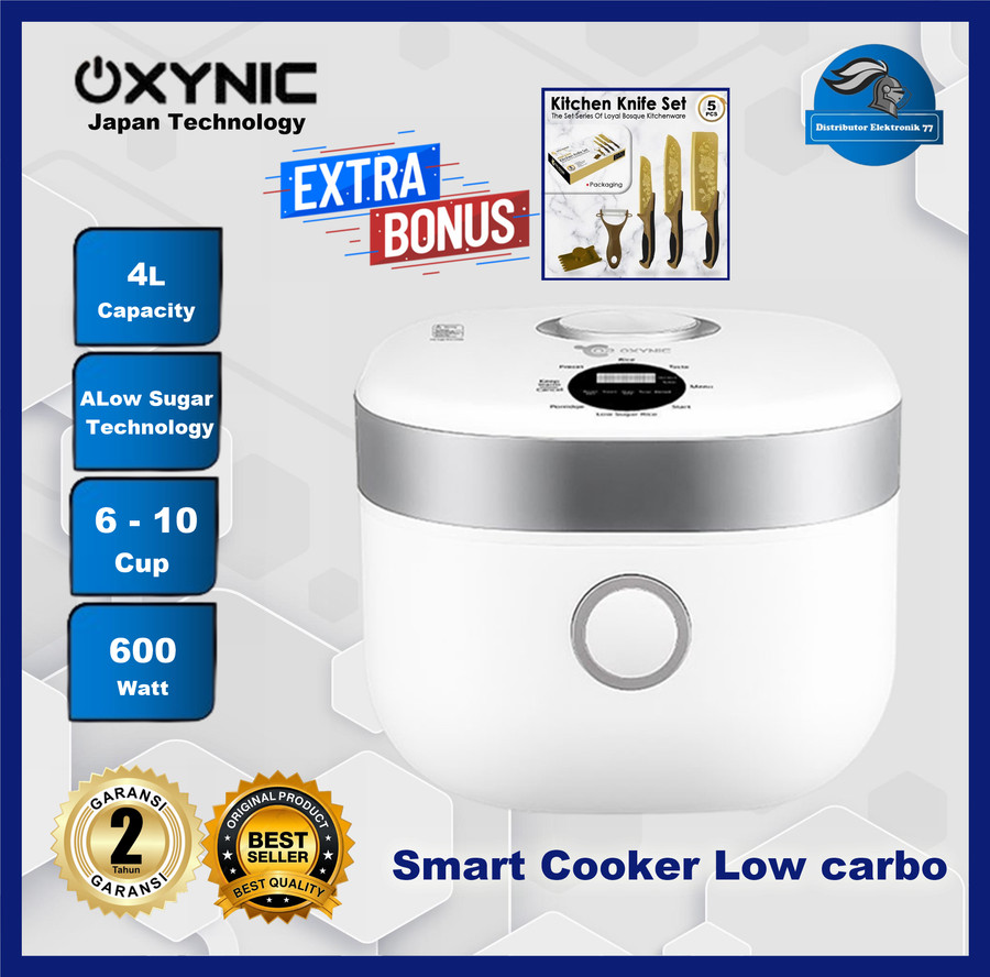 Jual Oxynic Smart Cooker - Low Carbo 4L Touchscreen Japan technology ...