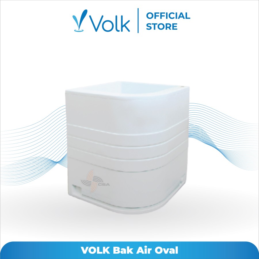 Jual Volk Bak Air Oval 120 Liter | Renos