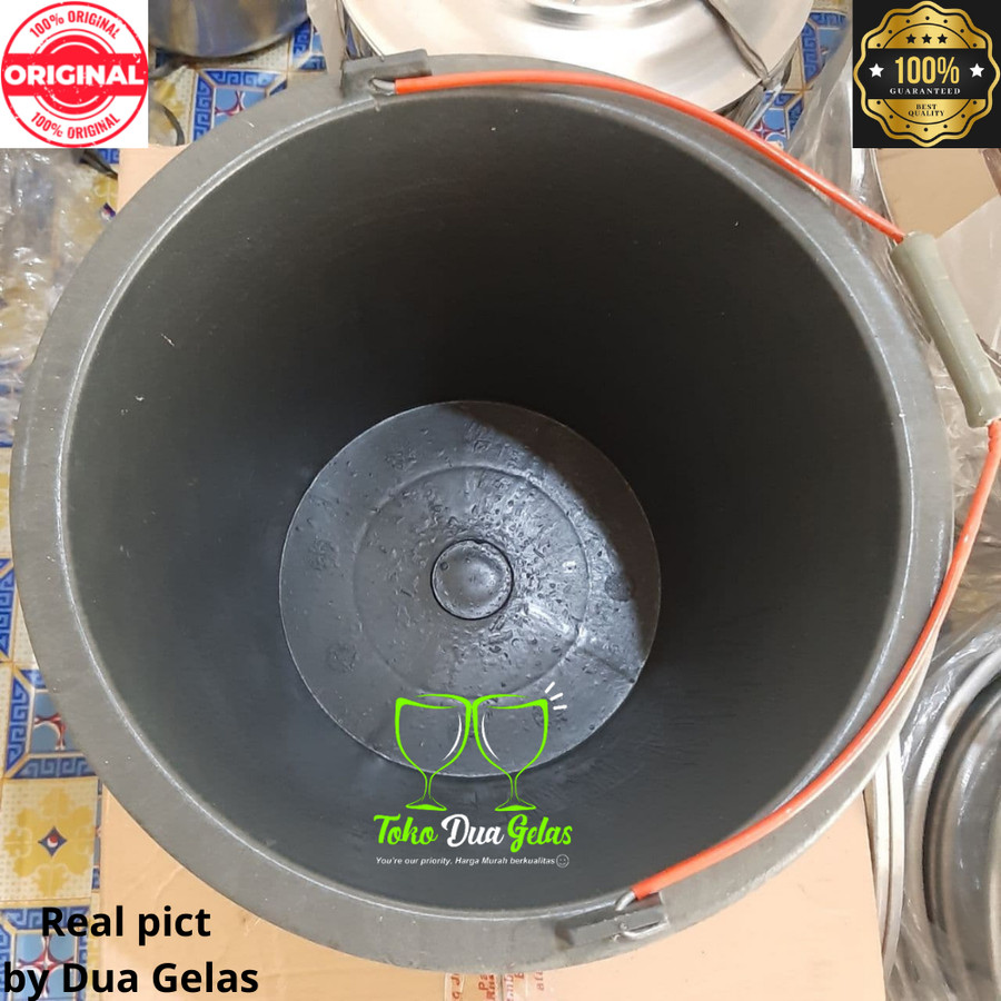 Jual Ember Hitam Cor Plastik Karet Hitam Tebal 10 Liter Anti Pecah 10 L ...