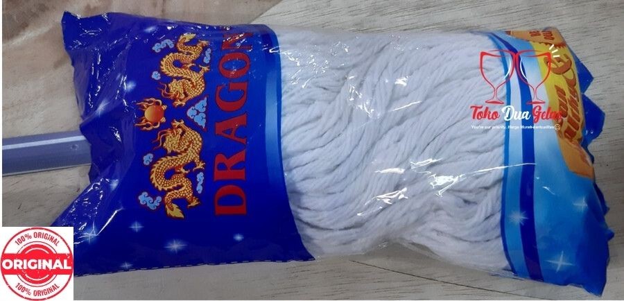 Jual Pel Lantai Kain Benang Floor Mop Merek Dragon Ukuran Standart ...
