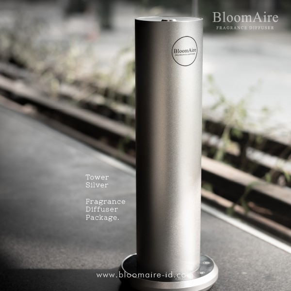Jual BloomAire TOWER Diffuser Pengharum Ruangan - 100ml PURE Oil Package | Renos