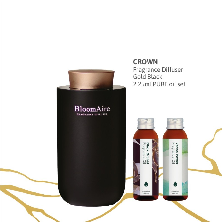 Jual BloomAire CROWN Fragrance Diffuser - Package 25ml Oil