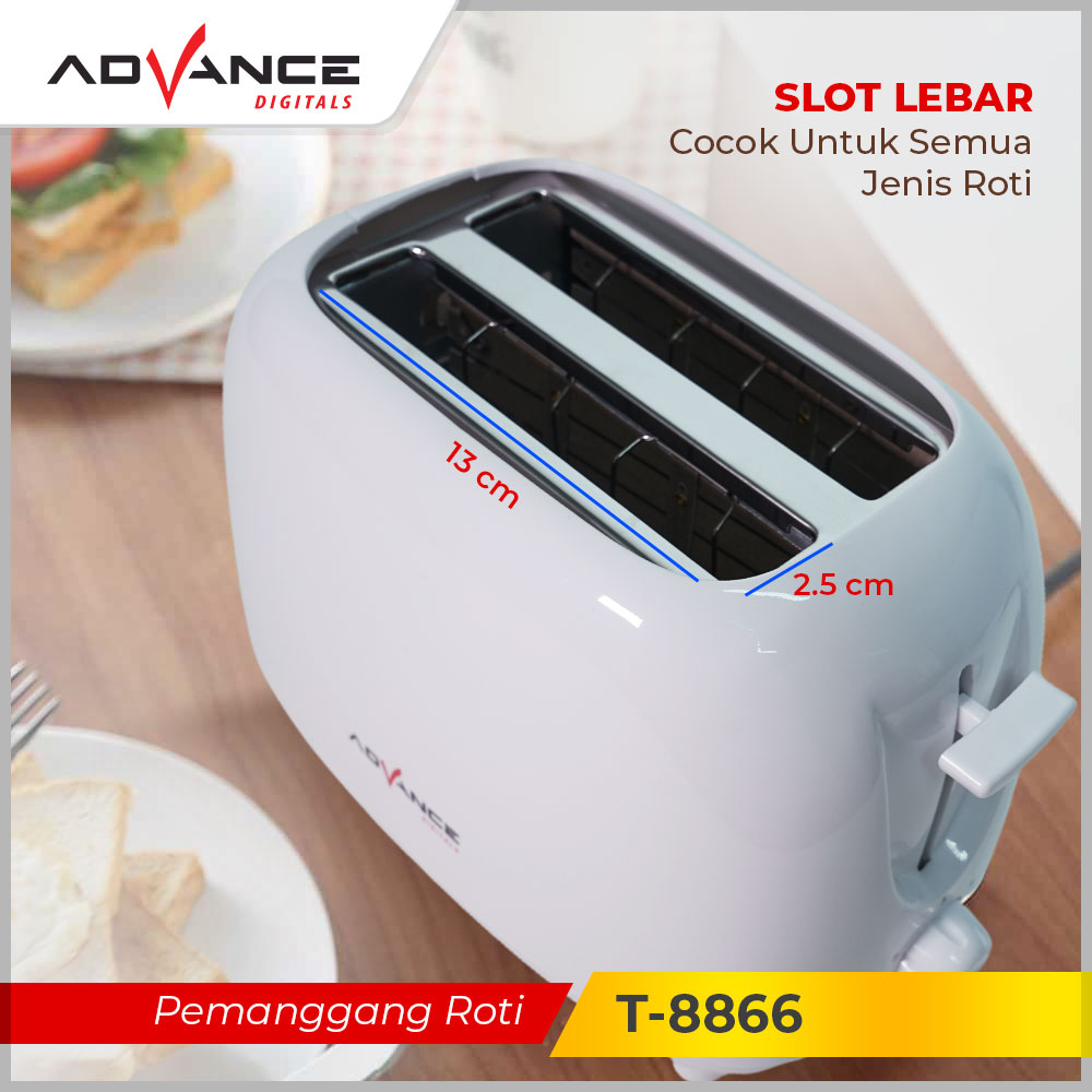 Jual Advance Toaster Pangganan Roti T-8866 | Renos