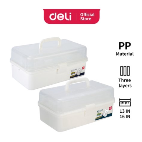 Jual Deli Paint Palette Large Art Toolbox / Kotak Peralatan Seni Besar ...