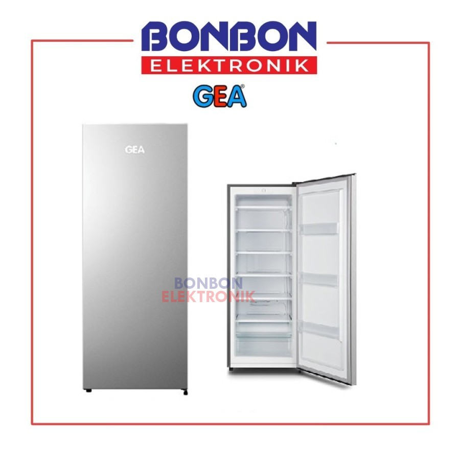 Jual GEA Upright Freezer GF-24DC w/ Static Cooling 189 Liter GF24DC ...