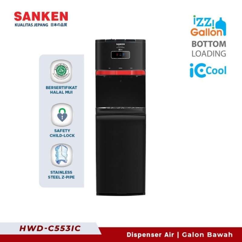 Jual Dispenser SANKEN HWD C553IC C 553 IC C553 Bottom Loading Galon Bawah | Renos