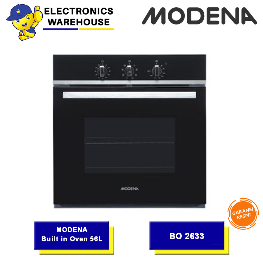 Jual MODENA BUILT-IN OVEN BO 2633 | MODENA BUILT-IN ELECTRIC OVEN BO ...