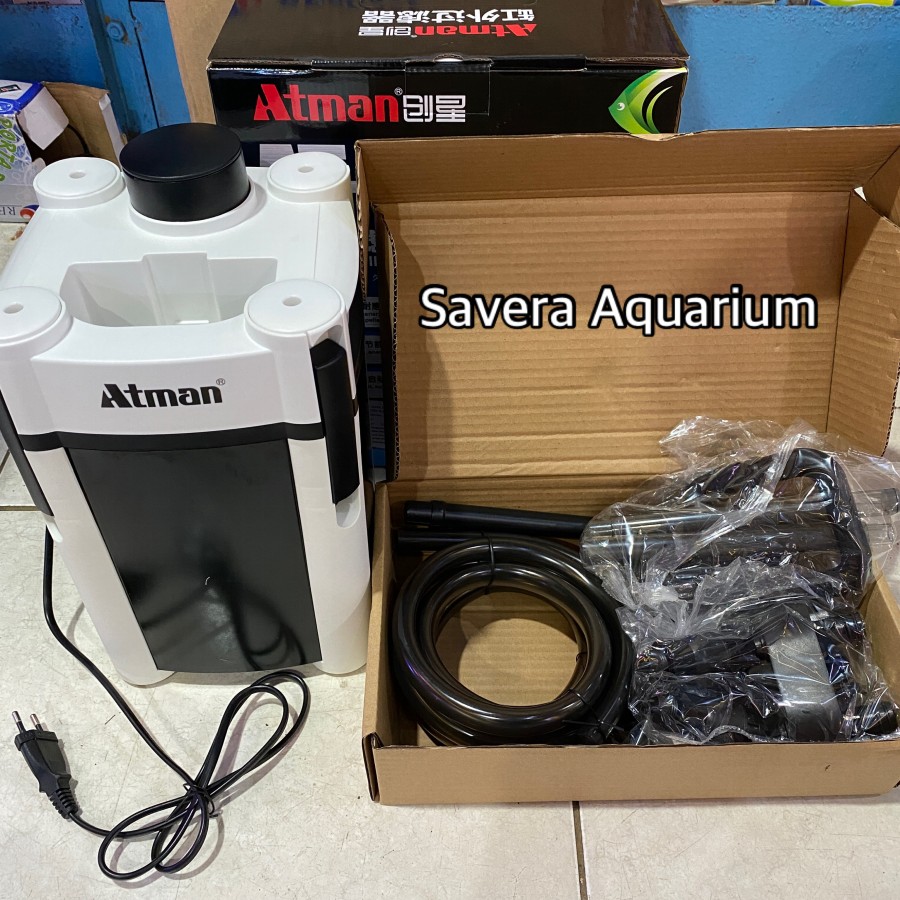Jual ATMAN 3337S / CANISTER FILTER / FILTER AQUARIUM / 18 WATT | Renos