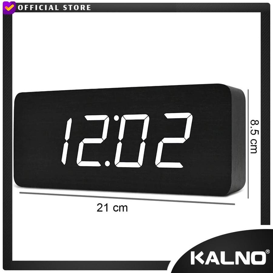 Jual Wooden clock besar / big - lampu kayu led elegant | Renos