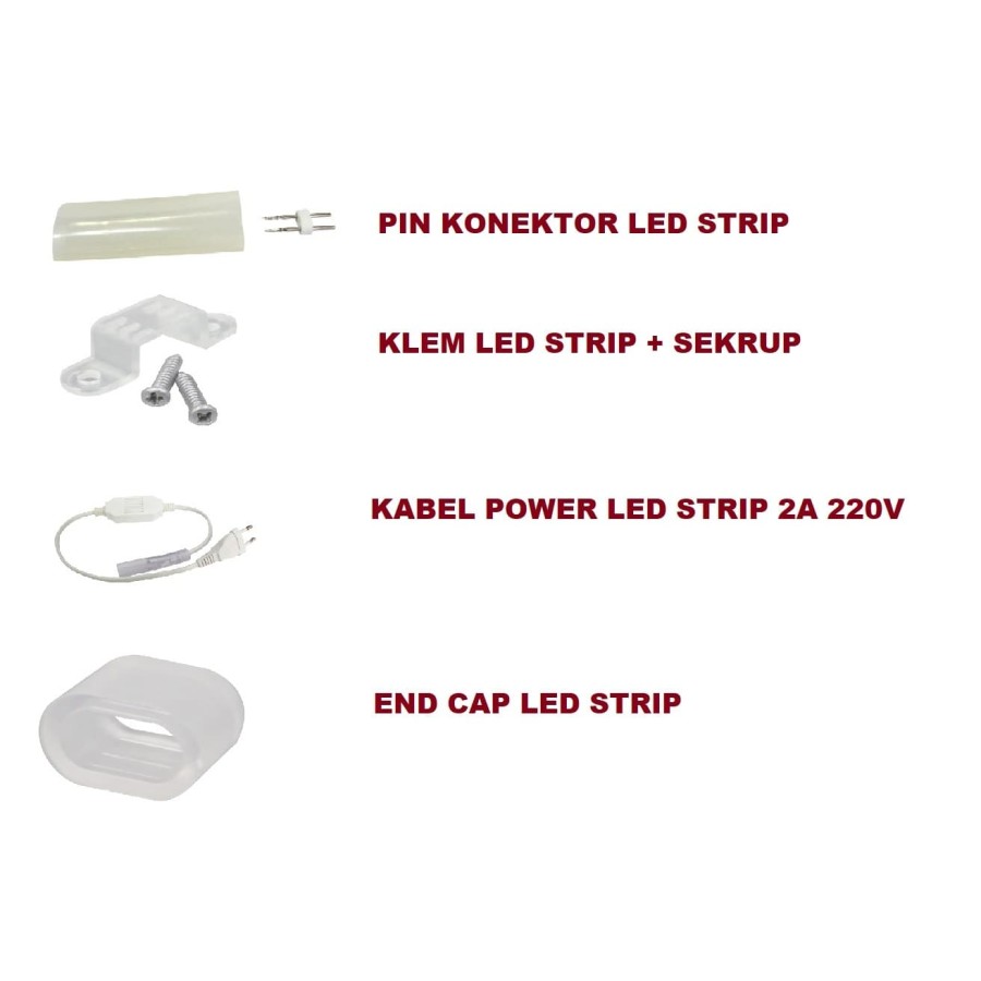 Jual LED Strip End Cap (Isi 10 pcs) | Renos