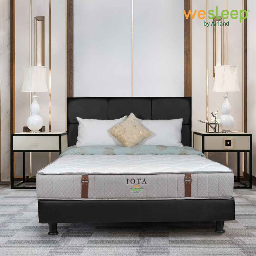 Jual Kasur Latex WeSleep Iota (Set Springbed dengan Divan dan Sandaran) | Renos