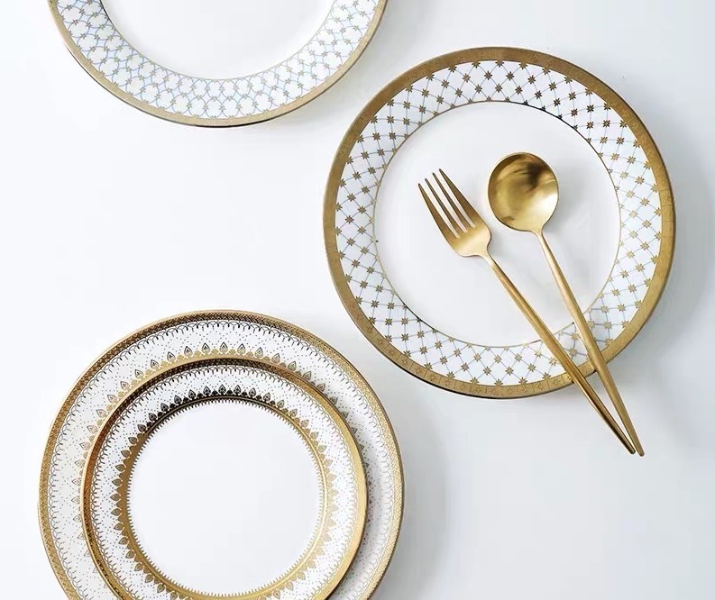 Jual Riyadh Fine Dining Set / Dinner Set Plate/ Piring Makan/ Arabian ...