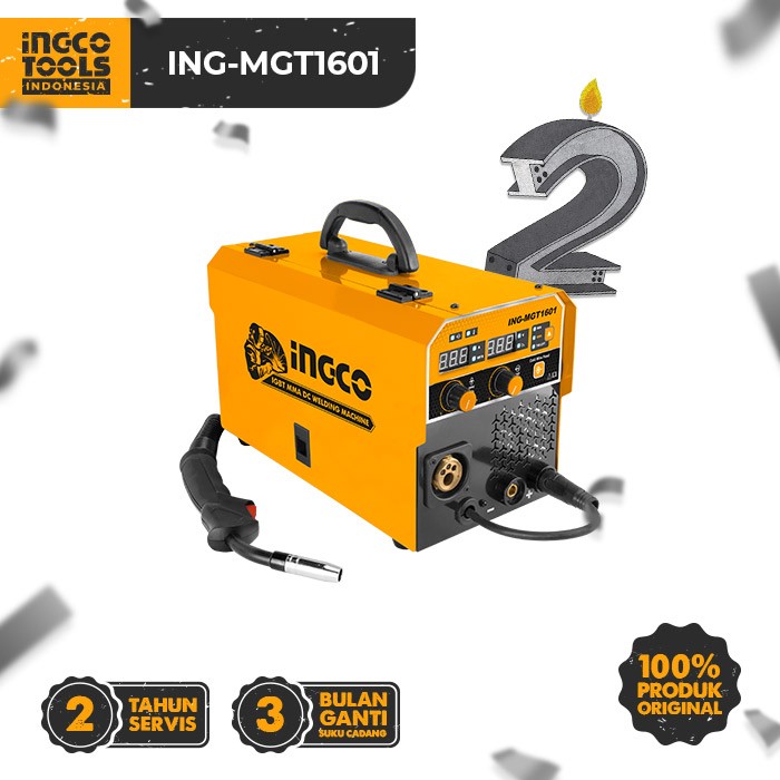 Jual MAG/MIG/TIG Welding Inverter (160A) INGCO ING-MGT1601 Mesin Trafo Las | Renos