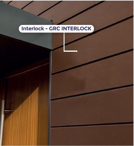 Jual GRC INTERLOCK ROSEWOOD ( sejenis conwood ) | Renos