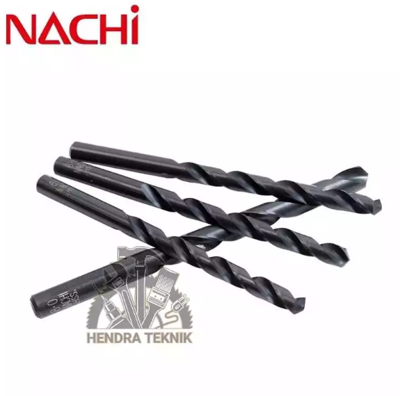 Jual ORIGINAL BOR BESI NACHI 4mm BOR BAJA HSS ASLI BOR HITAM ECERAN | Renos