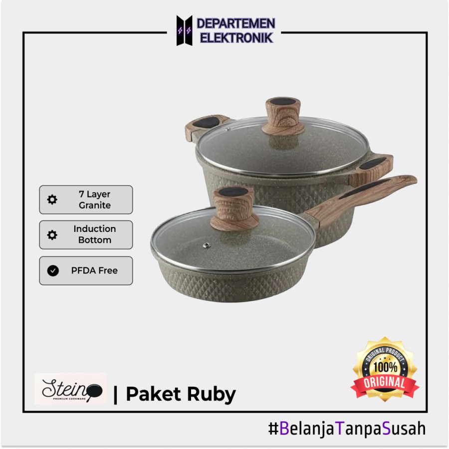 Jual STEIN COOKWARE RUBY SERIES | Renos