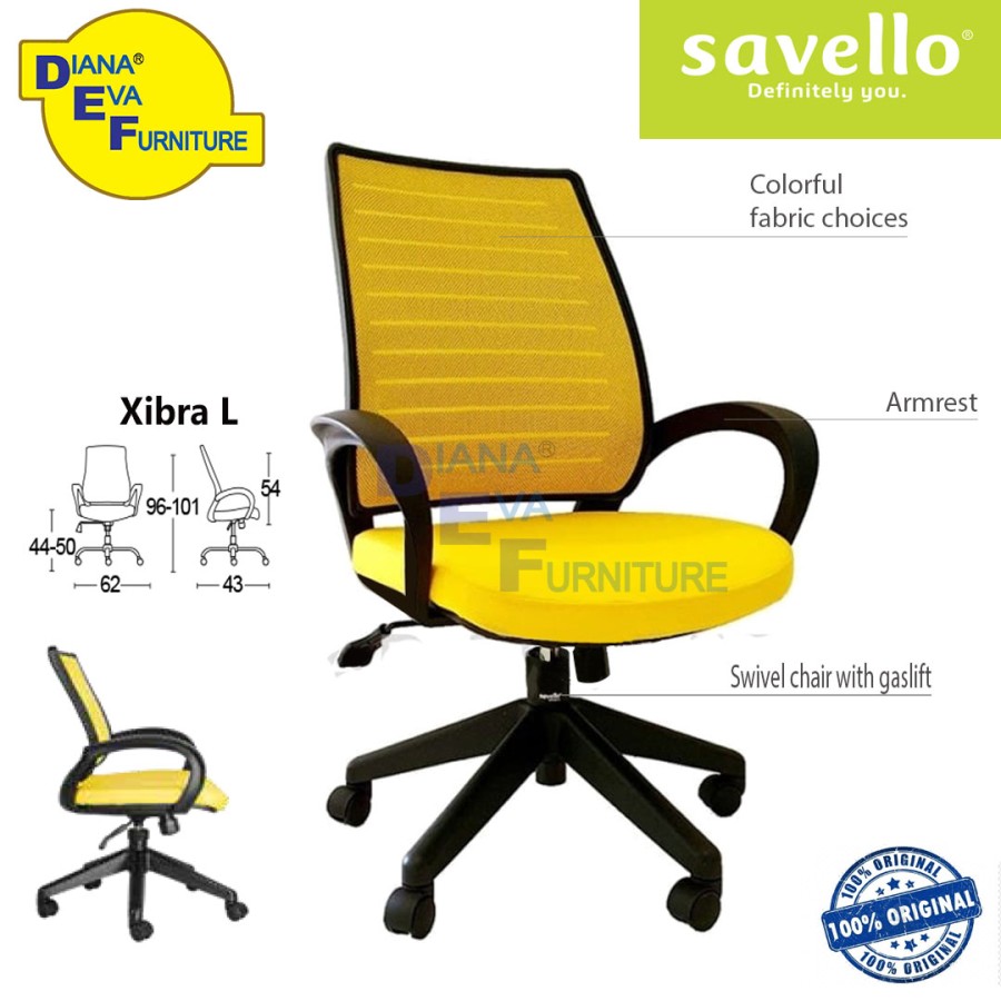 Jual Kursi Kantor Savello - Xibra L | Renos