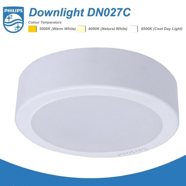 Jual Lampu Philips Downlight LED Plafon DN027C Gen 3 LED15 15W D200 ...