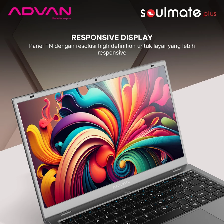 Jual ADVAN Laptop Soulmate Plus AMD Ryzen 5 3500U 8GB 256GB Free ...