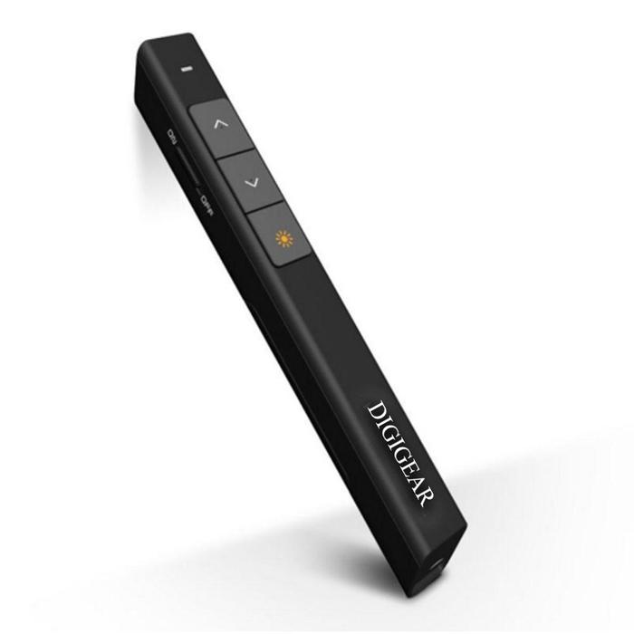 Jual Wireless Laser Pointer Presenter Digigear PP 152 - Hitam | Renos