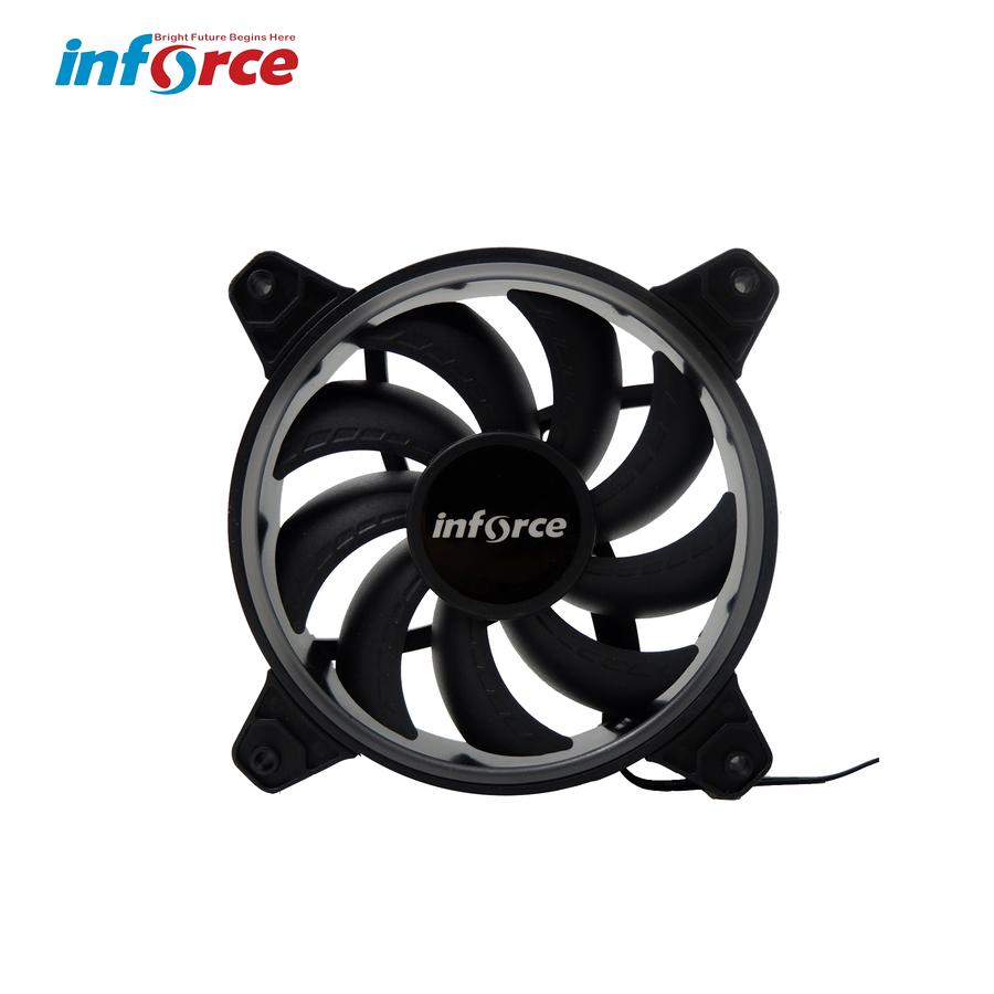 Jual INFORCE COOLING FAN CASING SLIM RING 120MM 12 CM RGB CPU COOLER ...