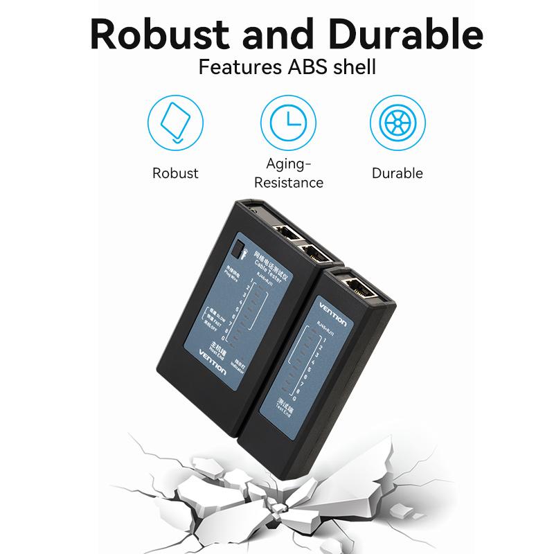 Jual Lan Tester Vention Ethernet RJ45 RJ11 | Renos