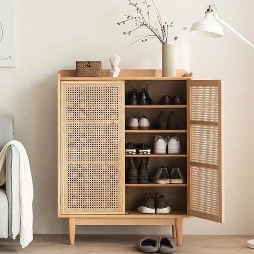Jual Rak Sepatu Kayu Jati & Rotan | Renos