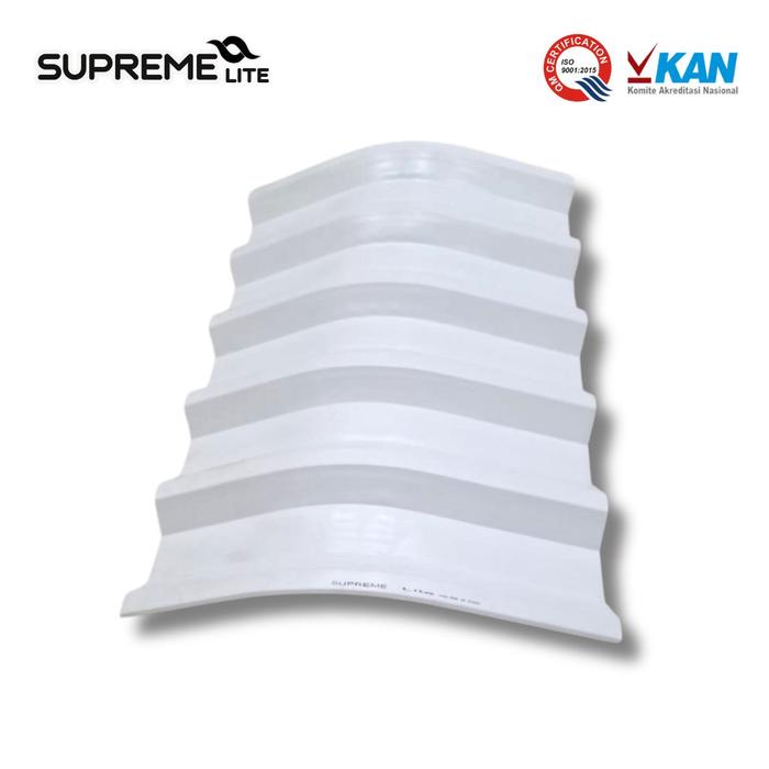 Jual Nok Atap Lembaran PVC/ Nok genteng Plastik/ Nok Atap Rumah Tahan ...