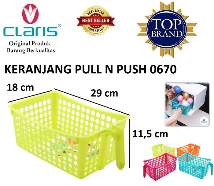 Jual Claris Keranjang Pull n Push 0670 | Renos