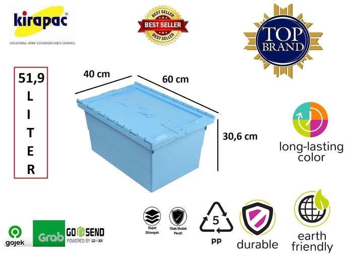 Jual Container Box / Security Box / Safety Box/Box Plastik KIRAPAC VIP ...