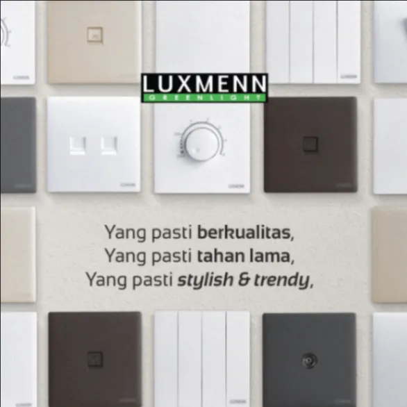 Jual FRAMELESS WALL SOCKET TELEPHONE LUX-T3-DH Black | Renos